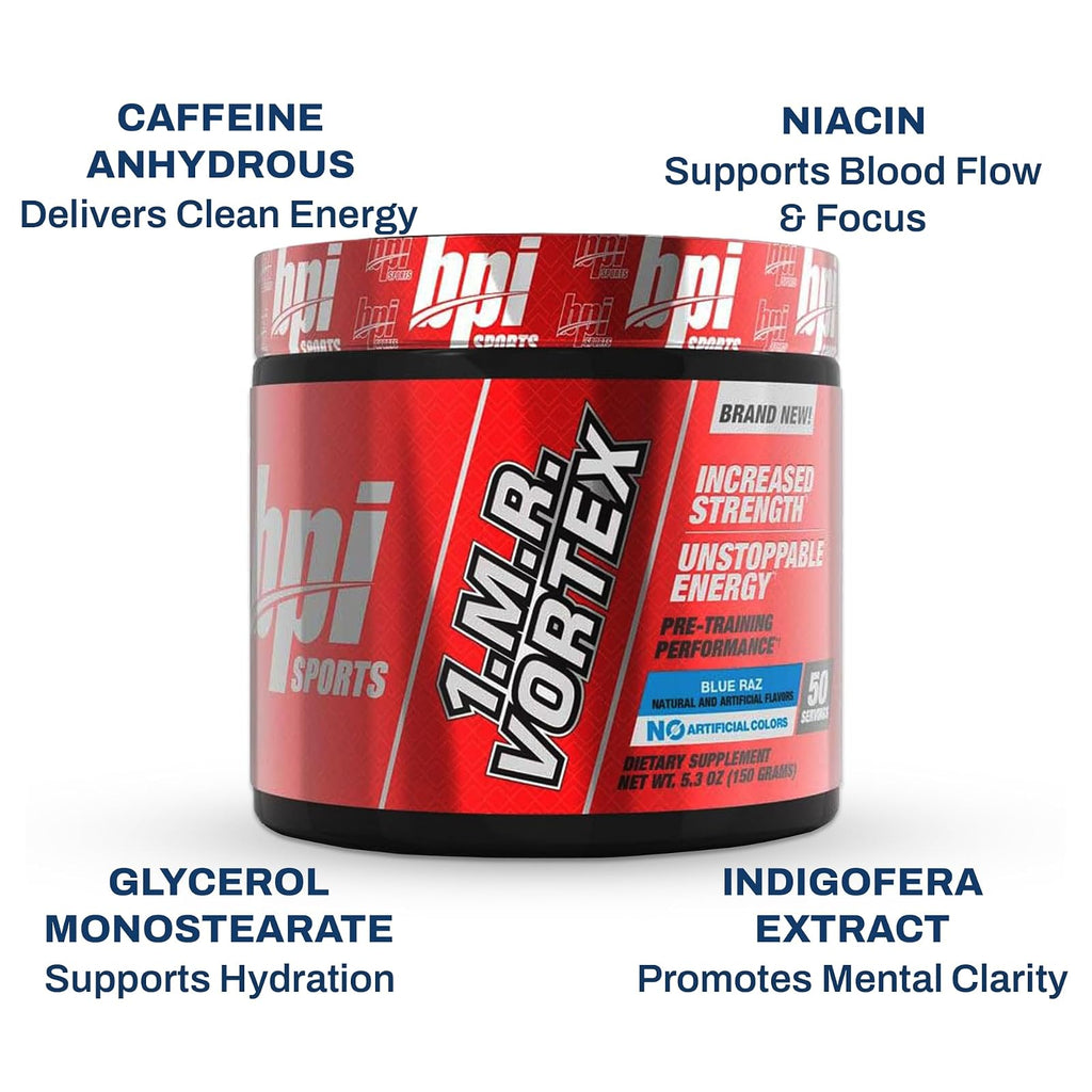 50 servings of pre-workout formula