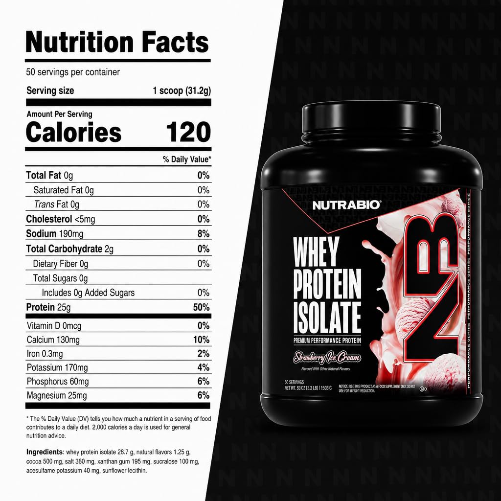 50 servings of premium whey protein
