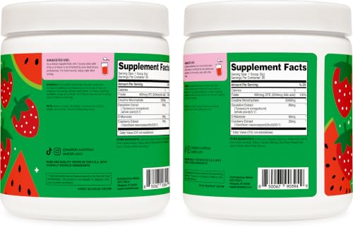 50 servings of Wellah creatine powder