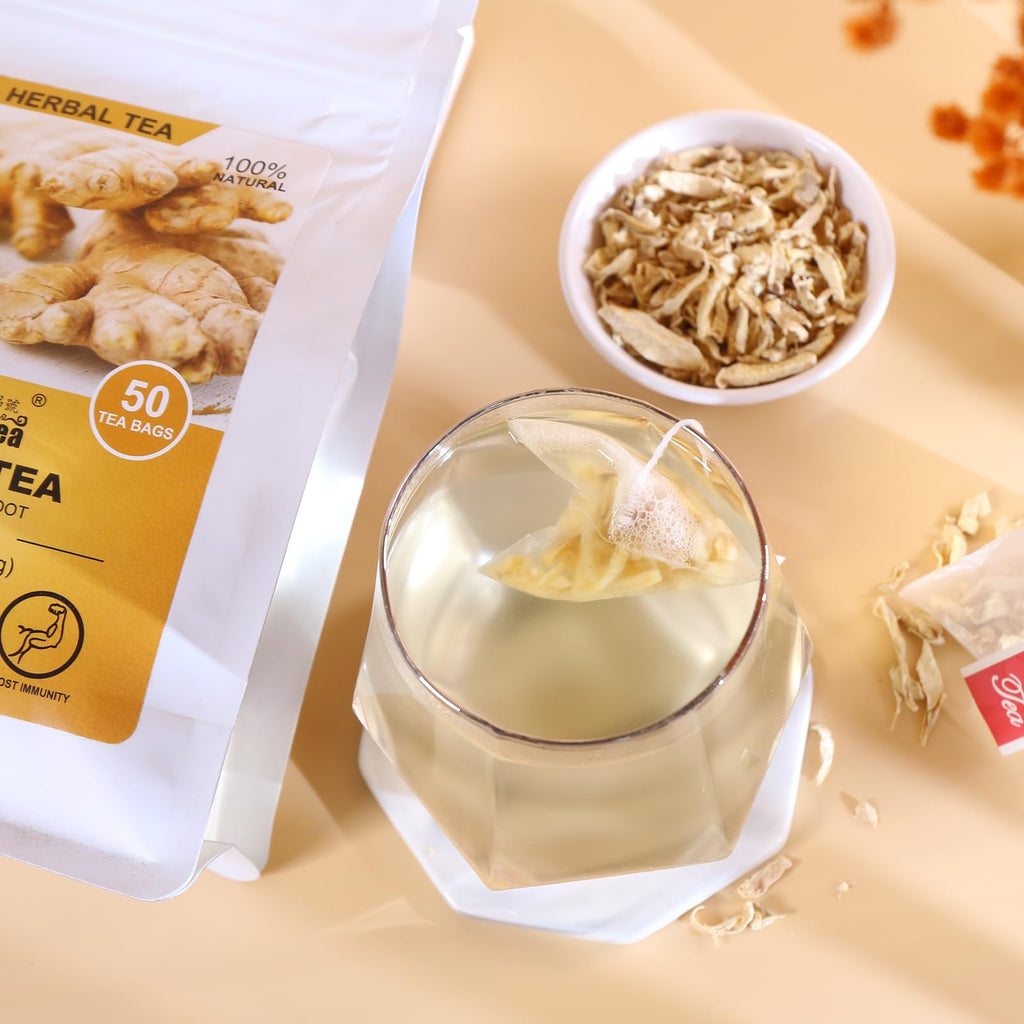50 teabags of FullChea ginger tea