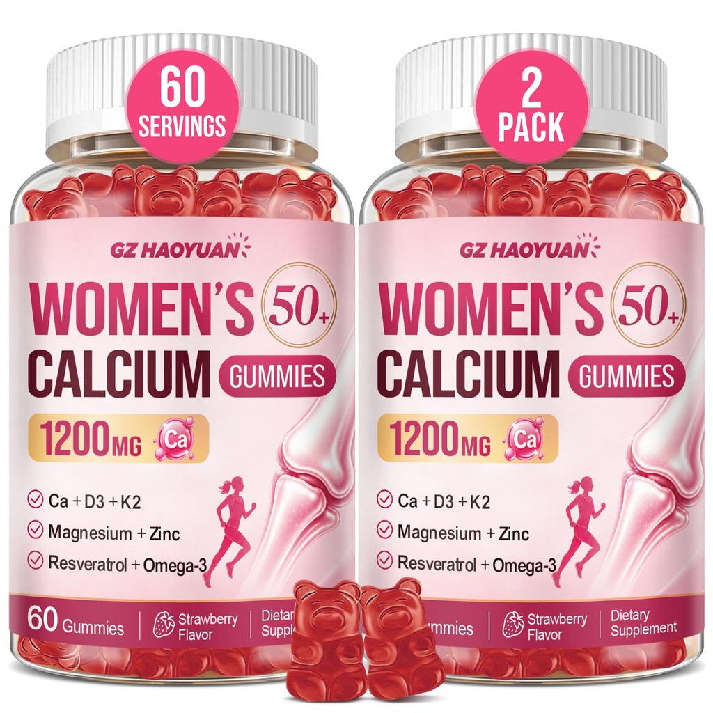 50+ women's calcium citrate gummies