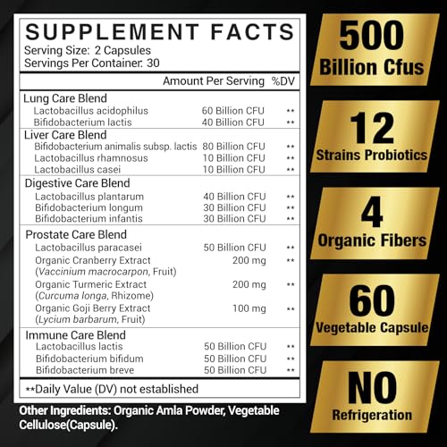500 billion CFU digestive support