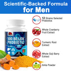 500 billion CFUs probiotic benefits
