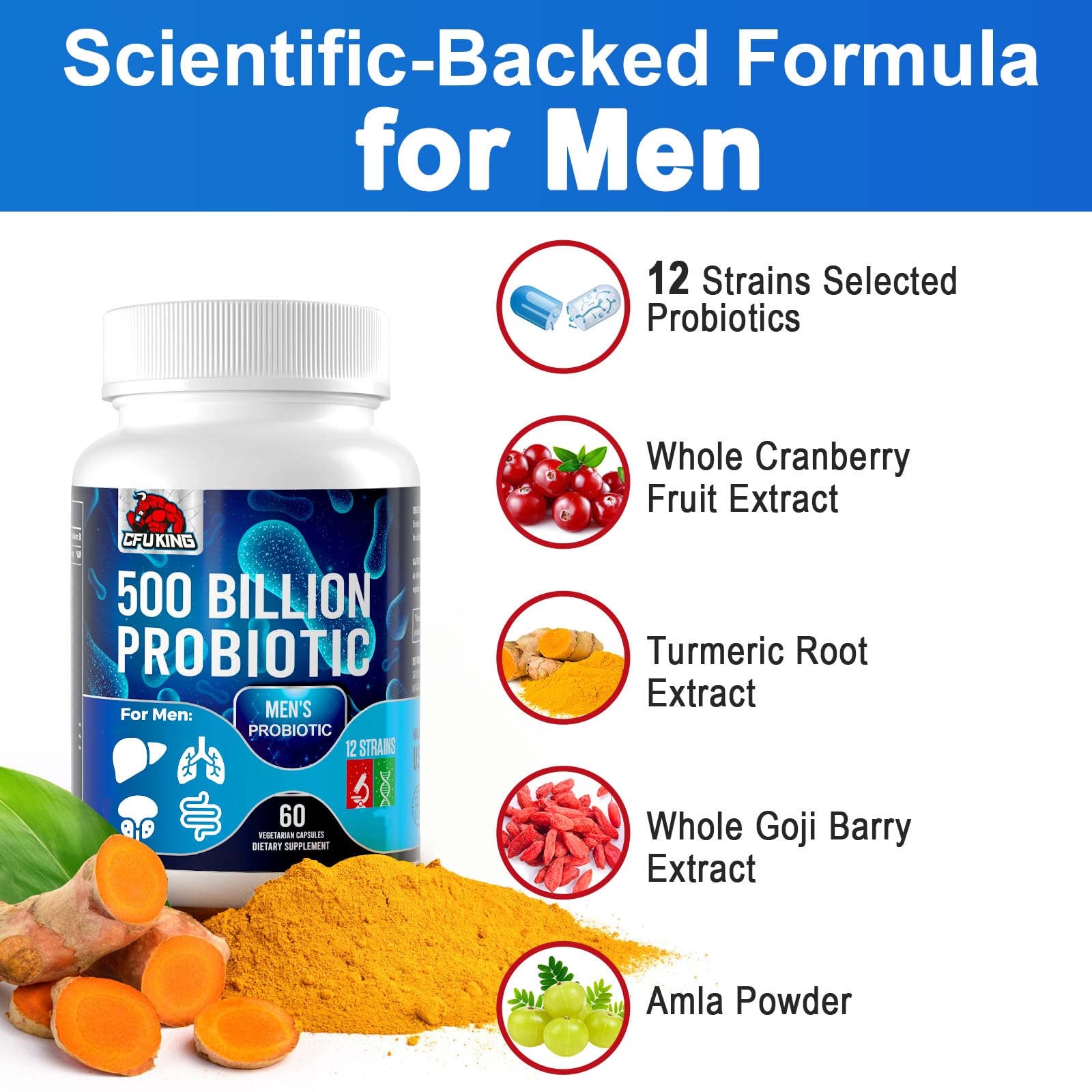 500 billion CFUs probiotic benefits