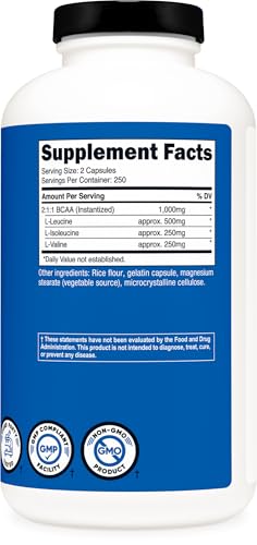 500 capsules for lasting energy