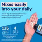 500 capsules of Vitalibre creatine