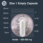500 count vegan capsule supply