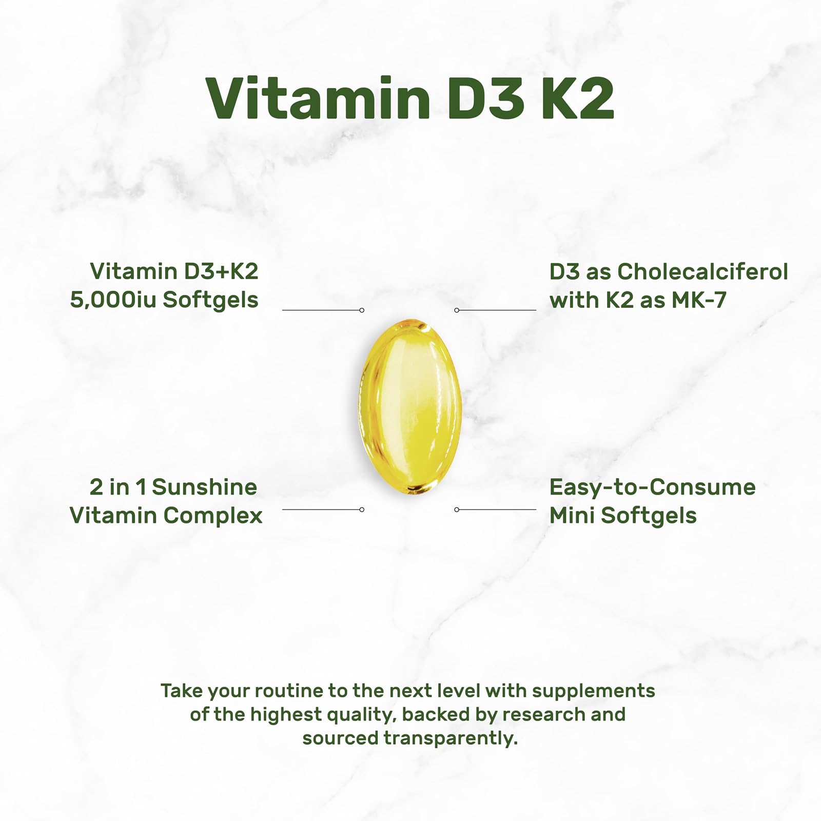 500 count vitamin D3 supplement