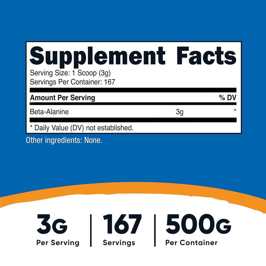 500 g Beta Alanine for endurance