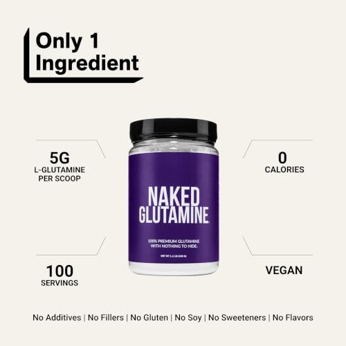 500 g L-Glutamine for endurance support