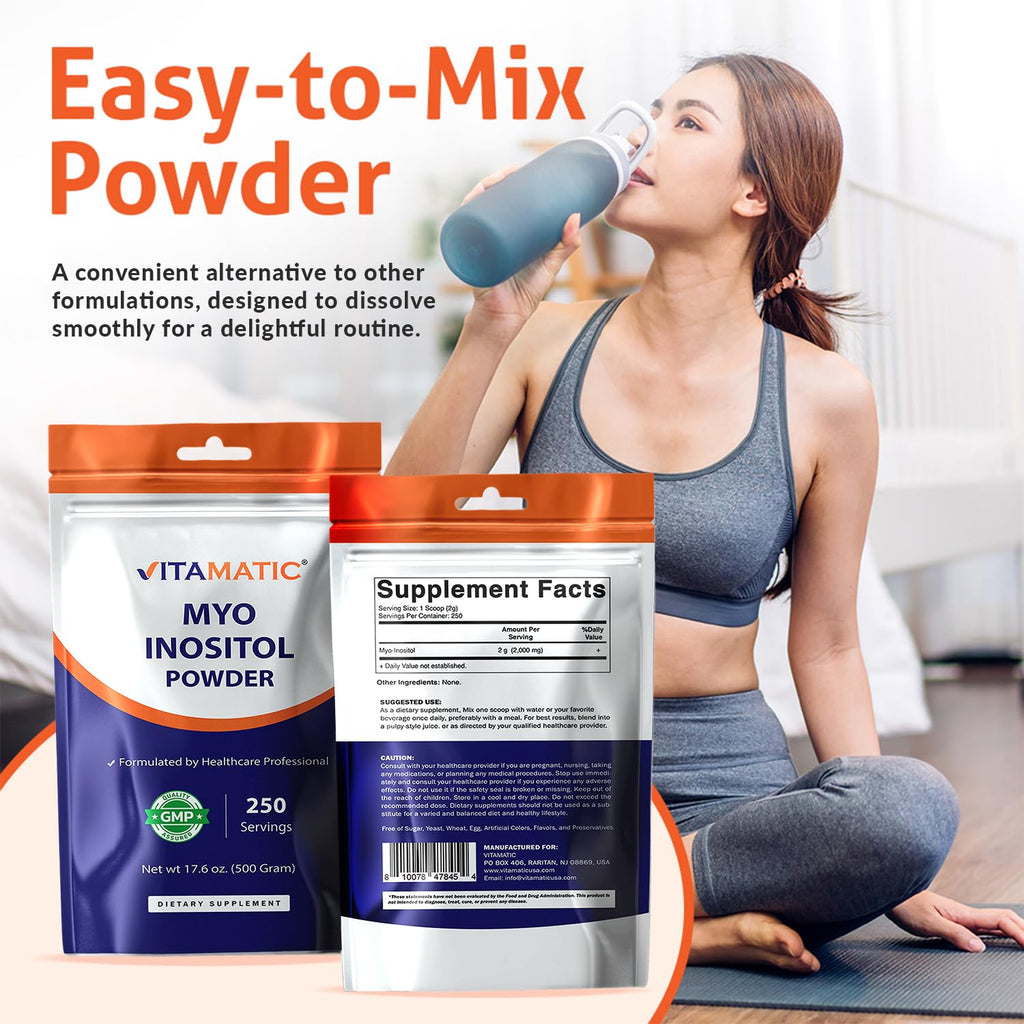 500 g Myo-Inositol for energy