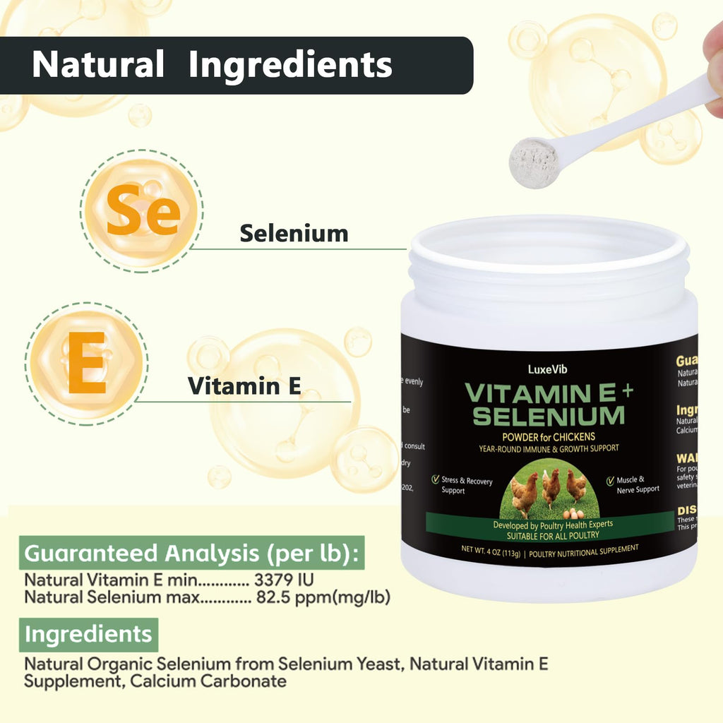 500 g Selenium powder for poultry