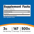 500 grams of pre-workout Beta Alanine