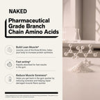 500 grams of pure BCAAs
