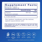 500 mcg chromium picolinate supplement