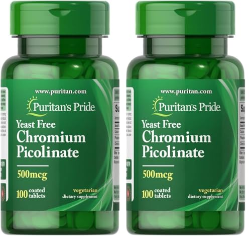 500 mcg chromium supplement for health