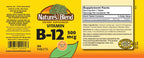 500 mcg Vitamin B12 supplement