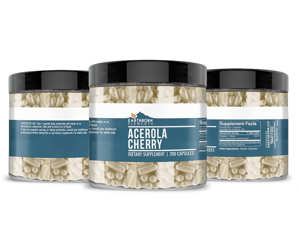 500 mg acerola cherry vitamin C