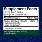 500 mg Agarikon mushroom supplement