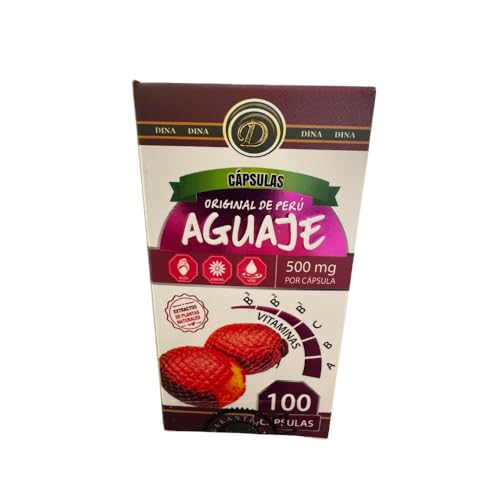 500 mg Aguaje capsules for vitality