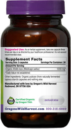 500 mg alfalfa supplement for wellness