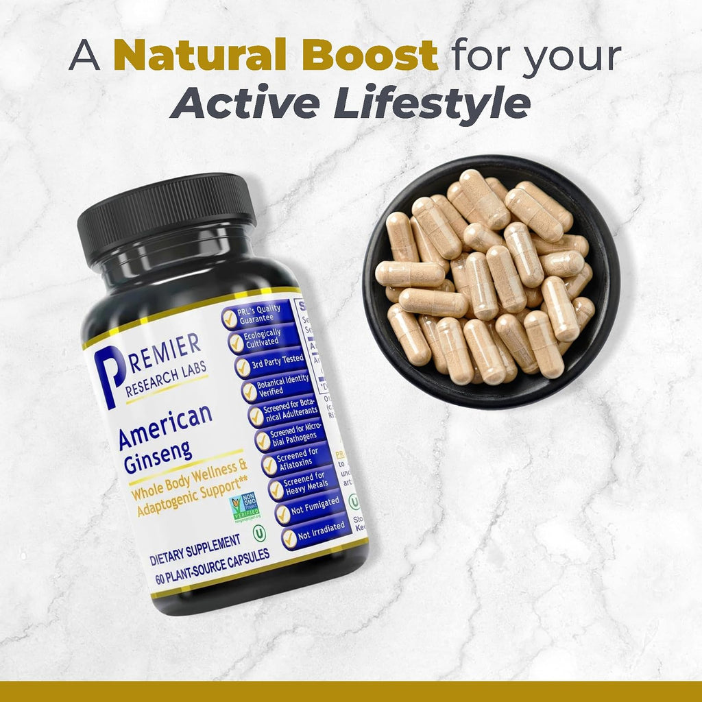 500 mg American Ginseng health benefits