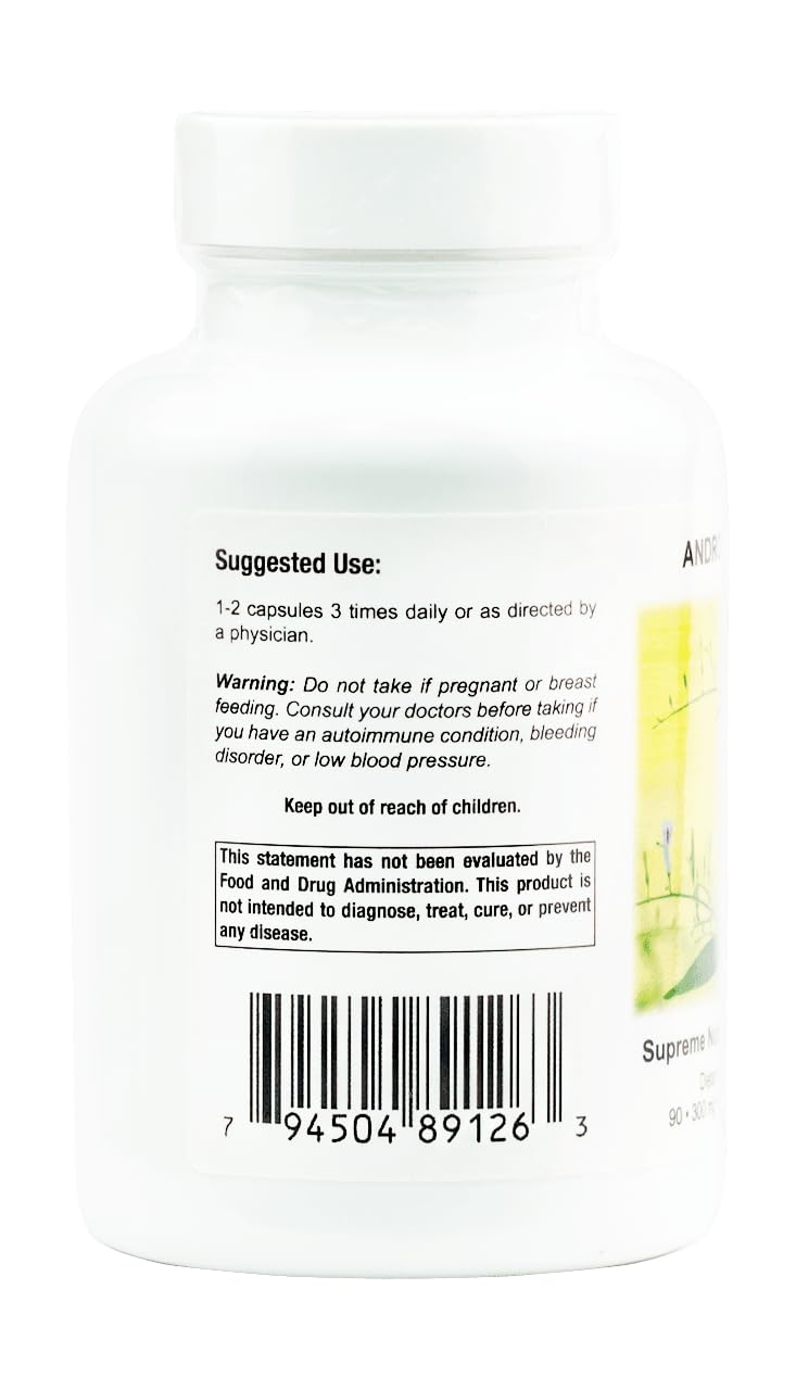 500 mg Andrographis vegetarian capsules