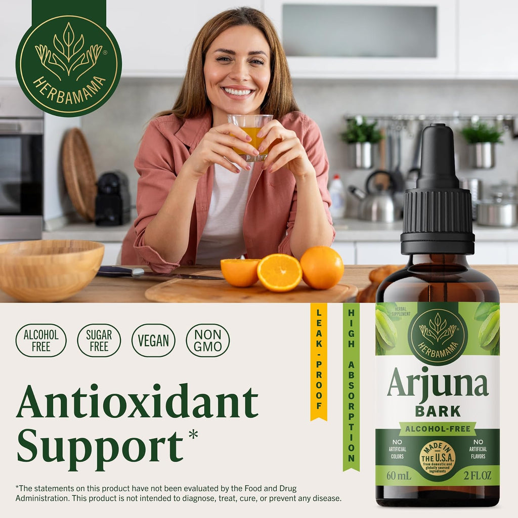 500 mg Arjuna bark health supplement