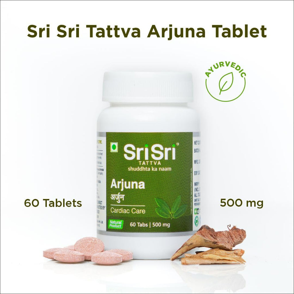 500 mg Arjuna tablets for heart health