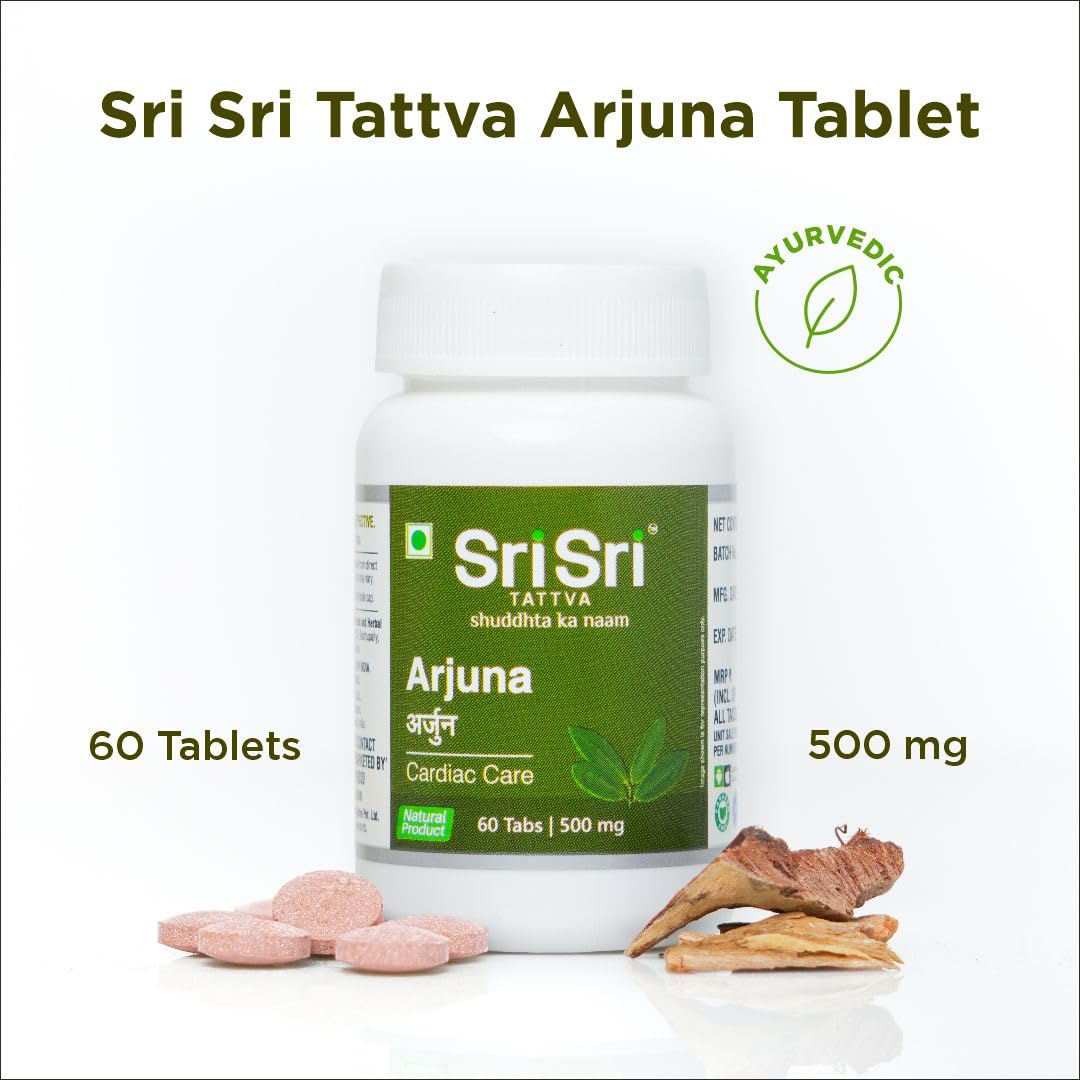 500 mg Arjuna tablets for heart health