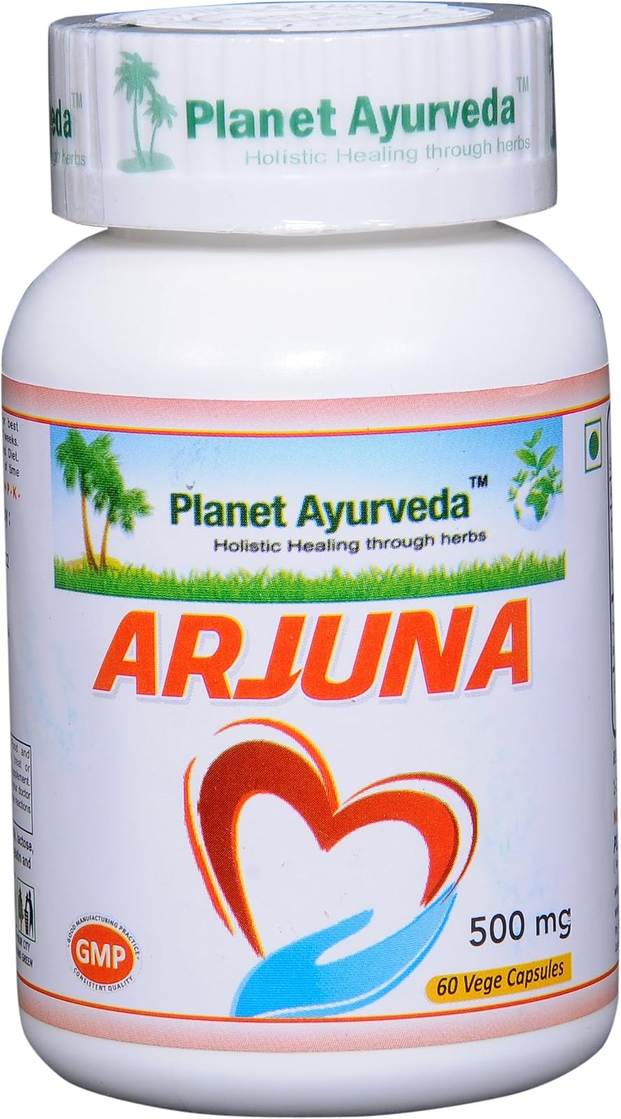 500 mg Arjuna veg capsules for heart health