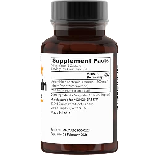 500 mg artemisinin for daily use