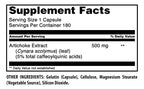 500 mg artichoke capsules for detox