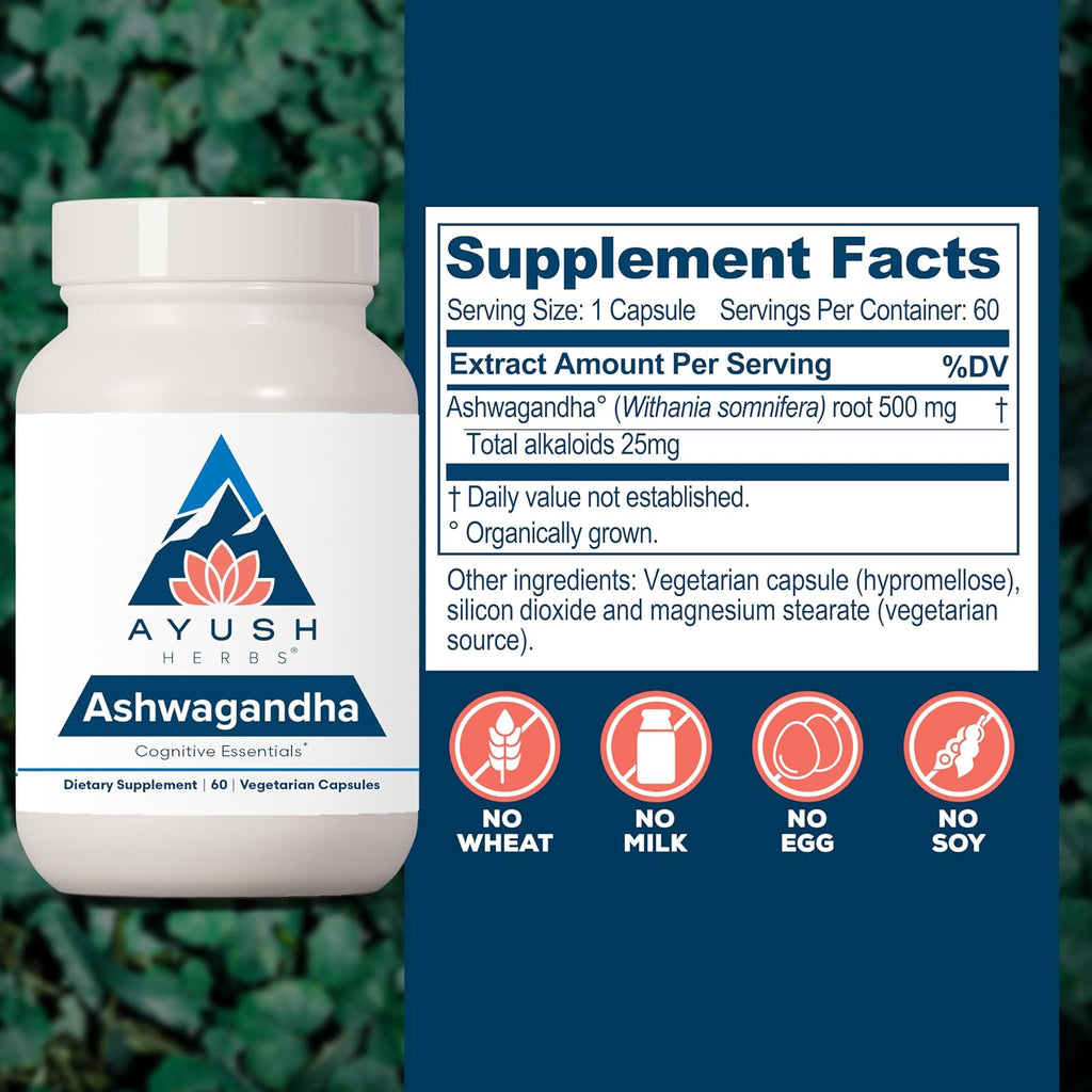 500 mg ashwagandha capsules for energy