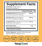 500 mg Ashwagandha capsules