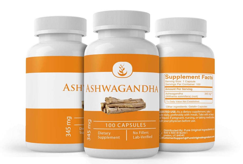 500 mg Ashwagandha for enhanced wellness