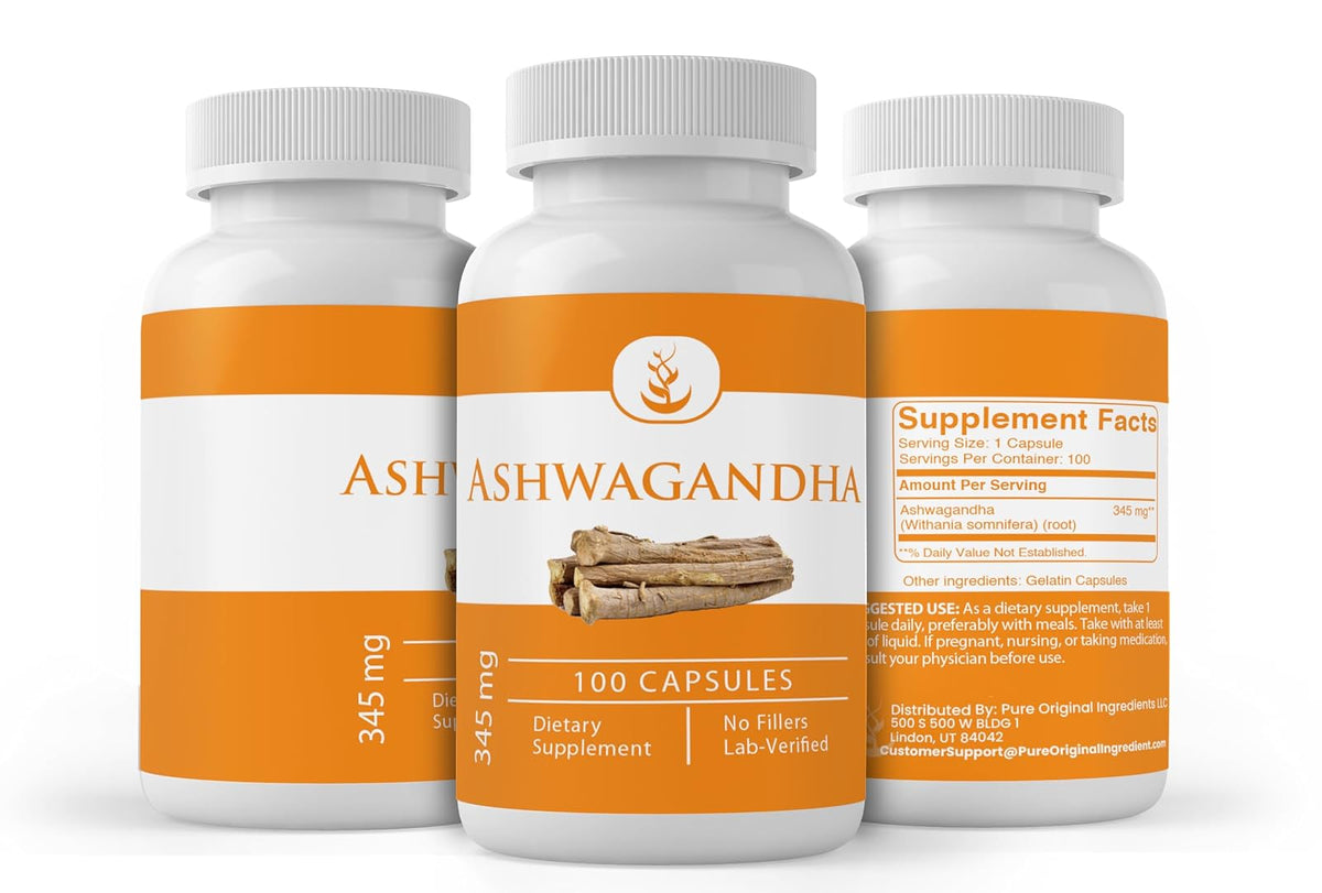 500 mg Ashwagandha for enhanced wellness