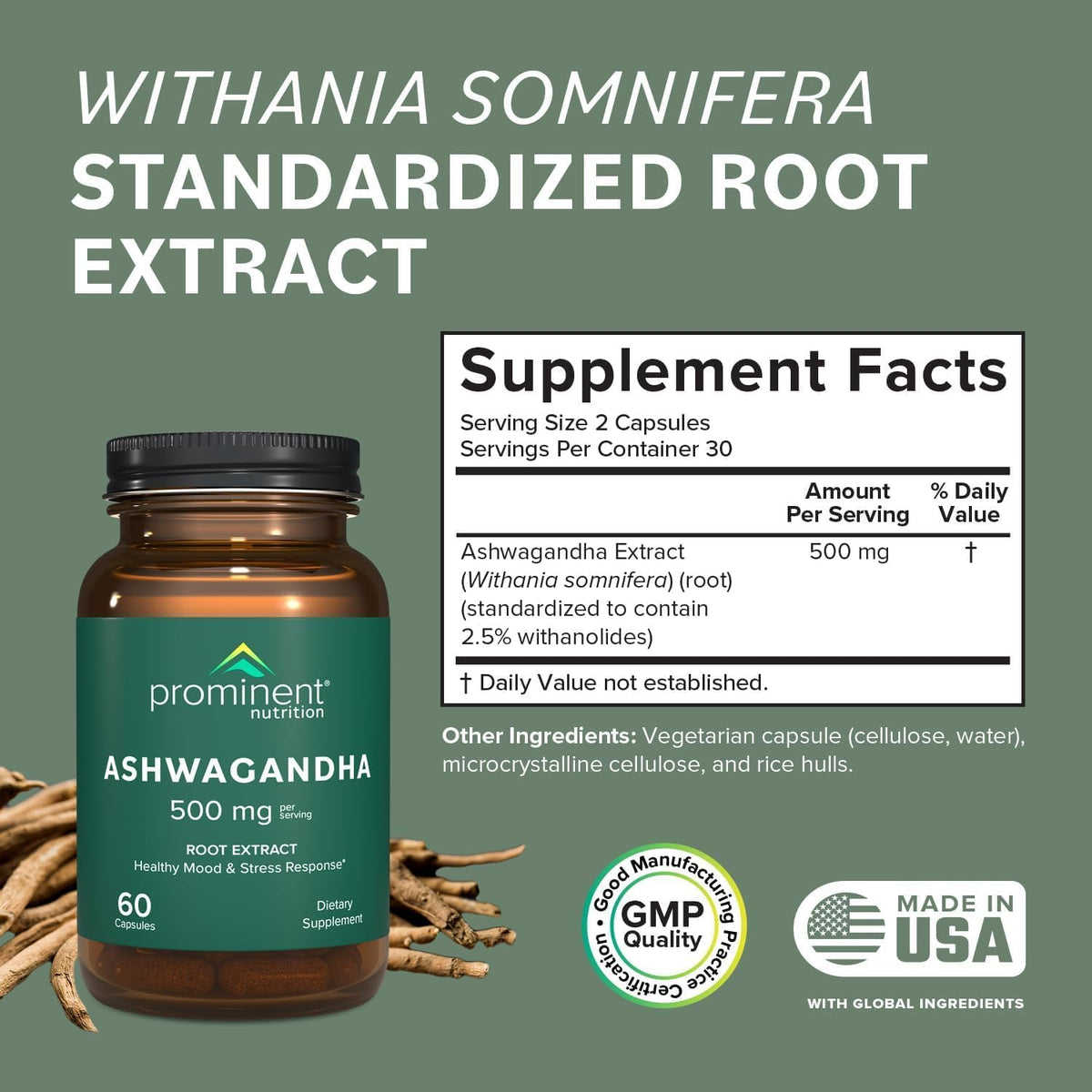 500 mg ashwagandha for stress relief