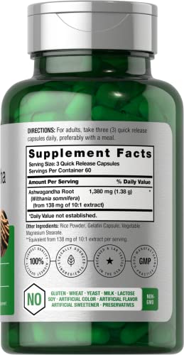 500 mg ashwagandha for stress relief