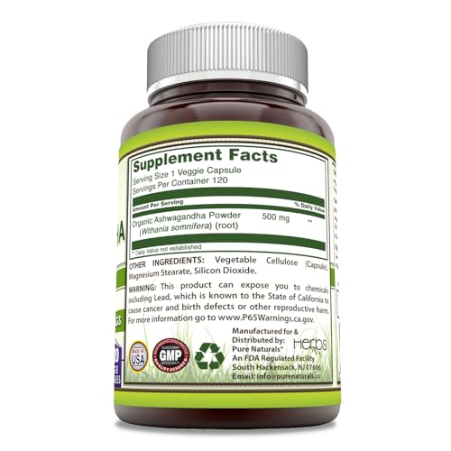500 mg Ashwagandha for wellness