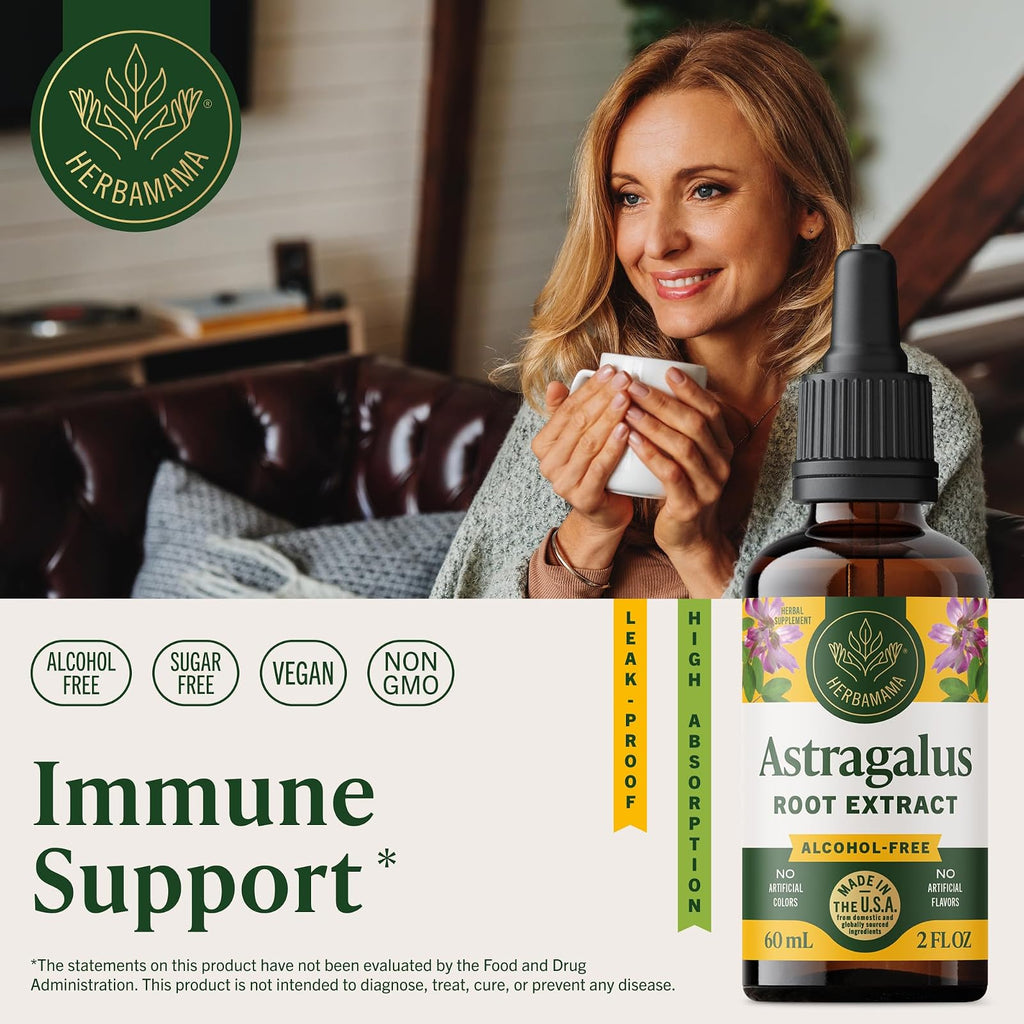 500 mg Astragalus Root supplement