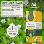 500 mg Bacopa Monnieri for stress relief