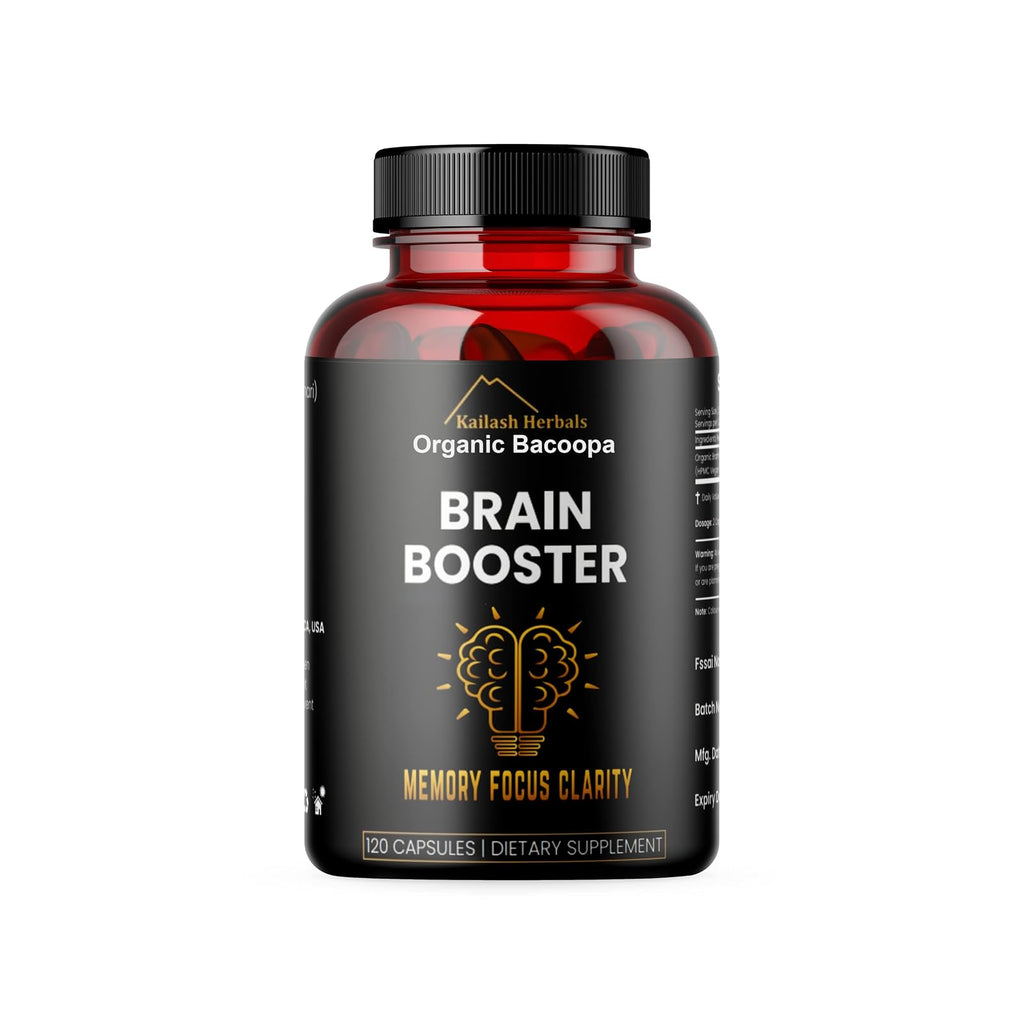 500 mg Bacopa Monnieri herbal supplement