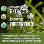500 mg Bacopa Monnieri vegetarian capsules