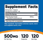 500 mg Baikal Skullcap health benefits