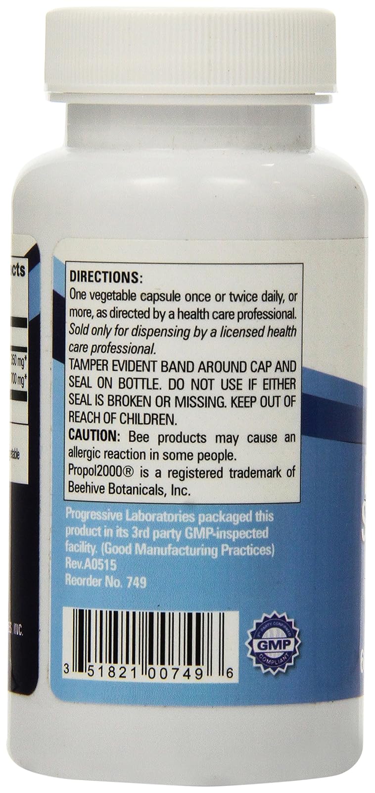 500 mg bee propolis supplement