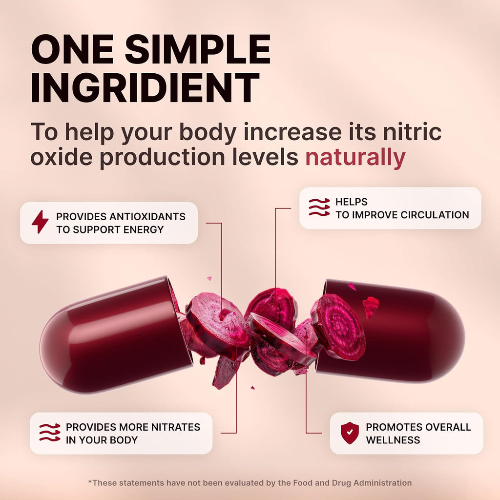 500 mg beet root supplement
