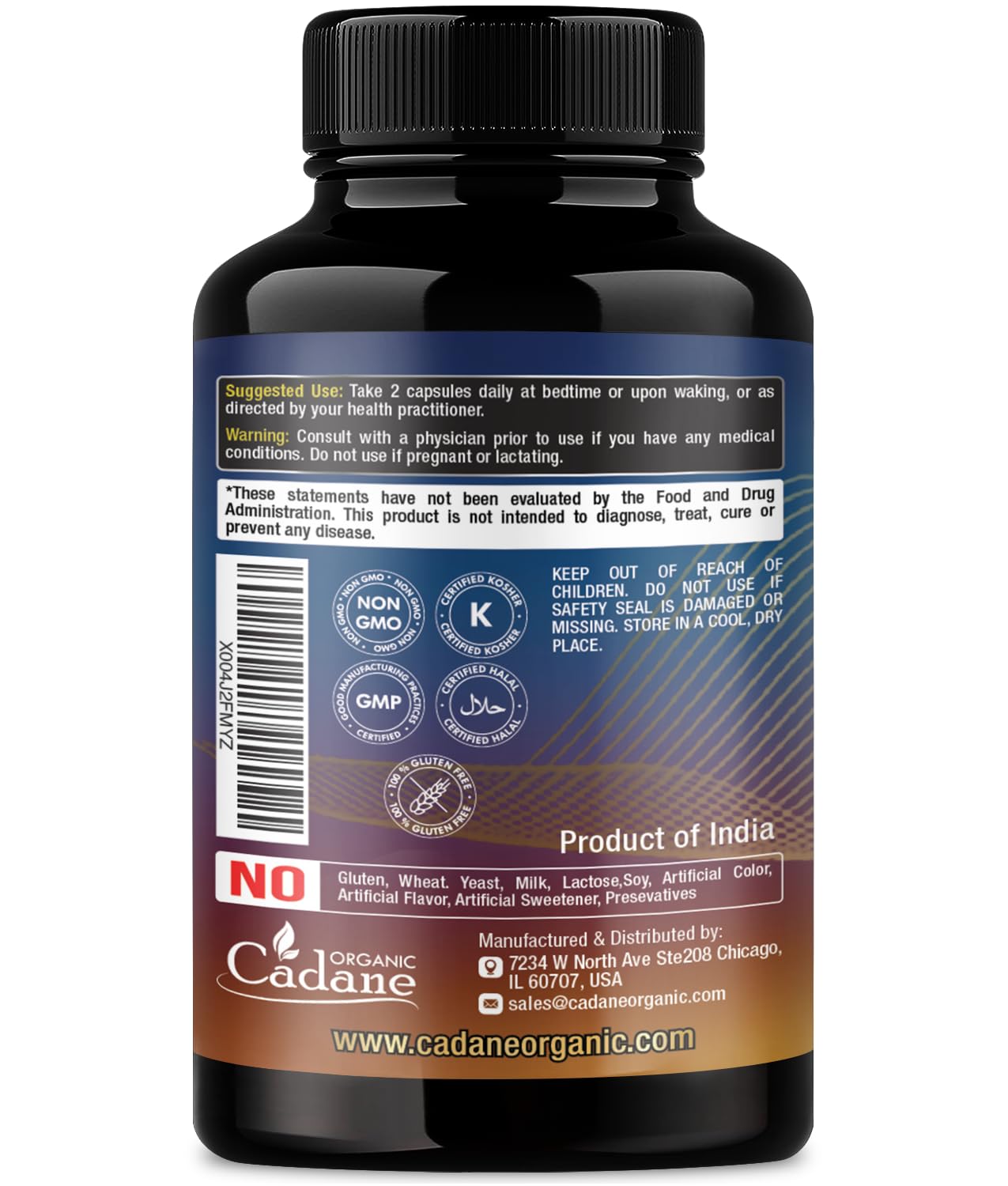 500 mg Berberine capsules for wellness