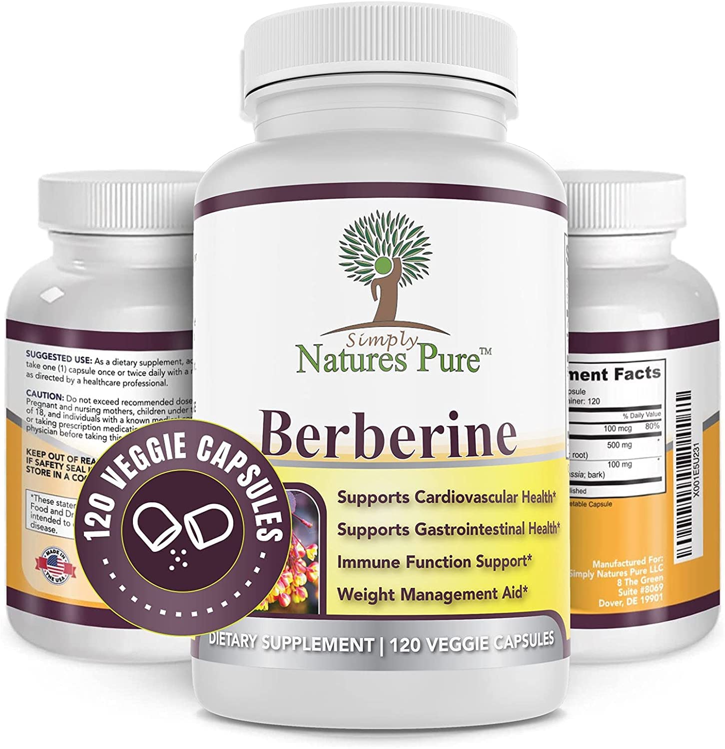 500 mg berberine hcl dosage