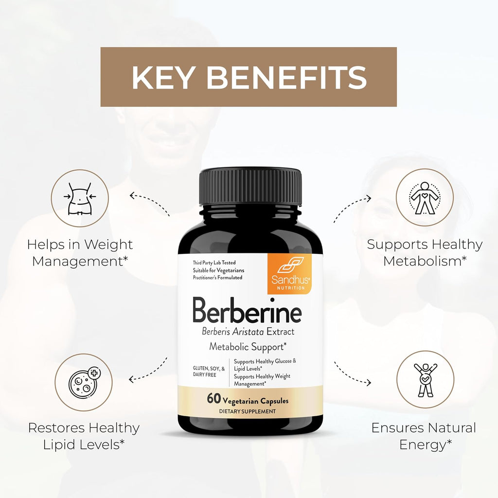 500 mg berberine HCL supplement